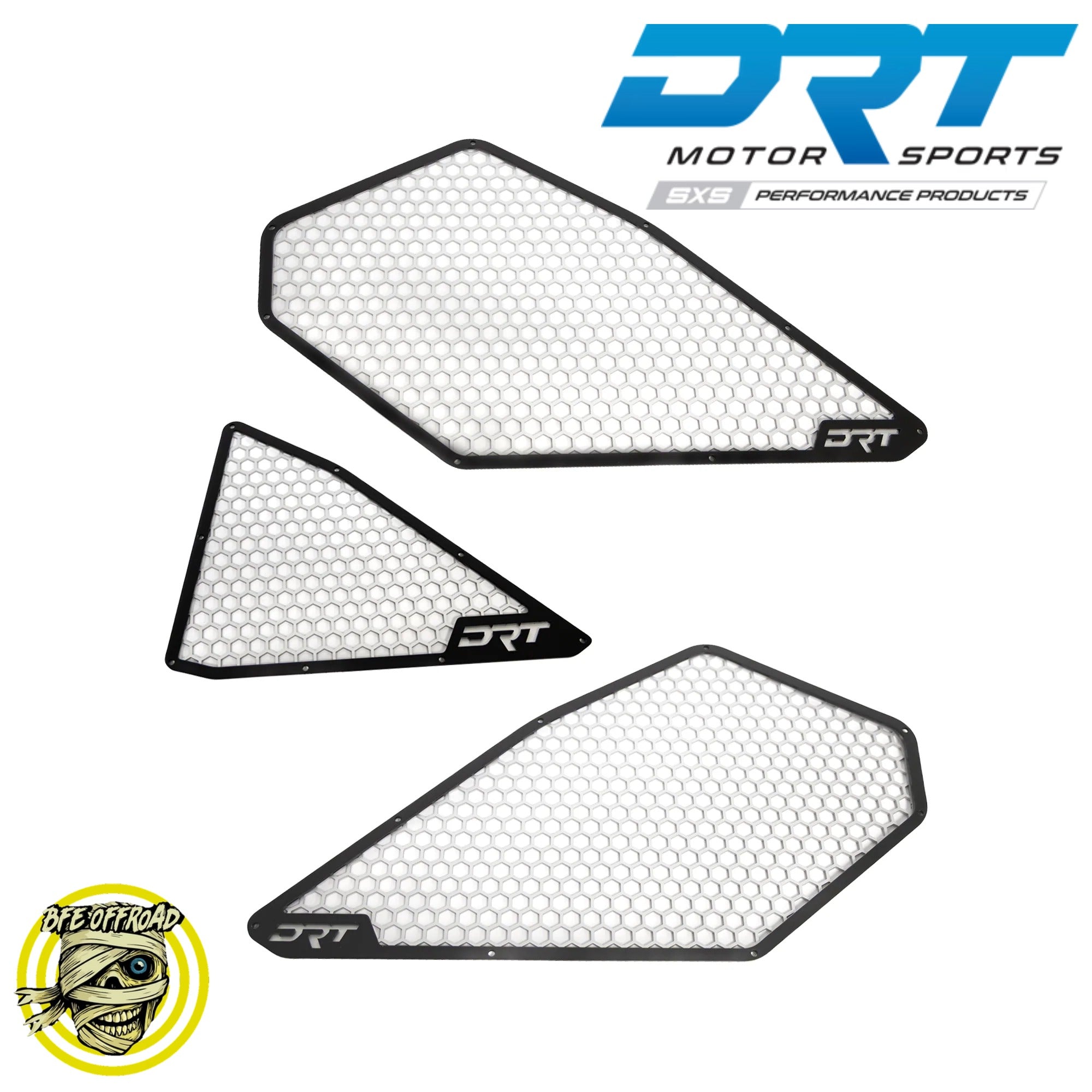 DRT Motorsports Air Intake Vents Mesh Set for Kawasaki Teryx H2 SuperC ...